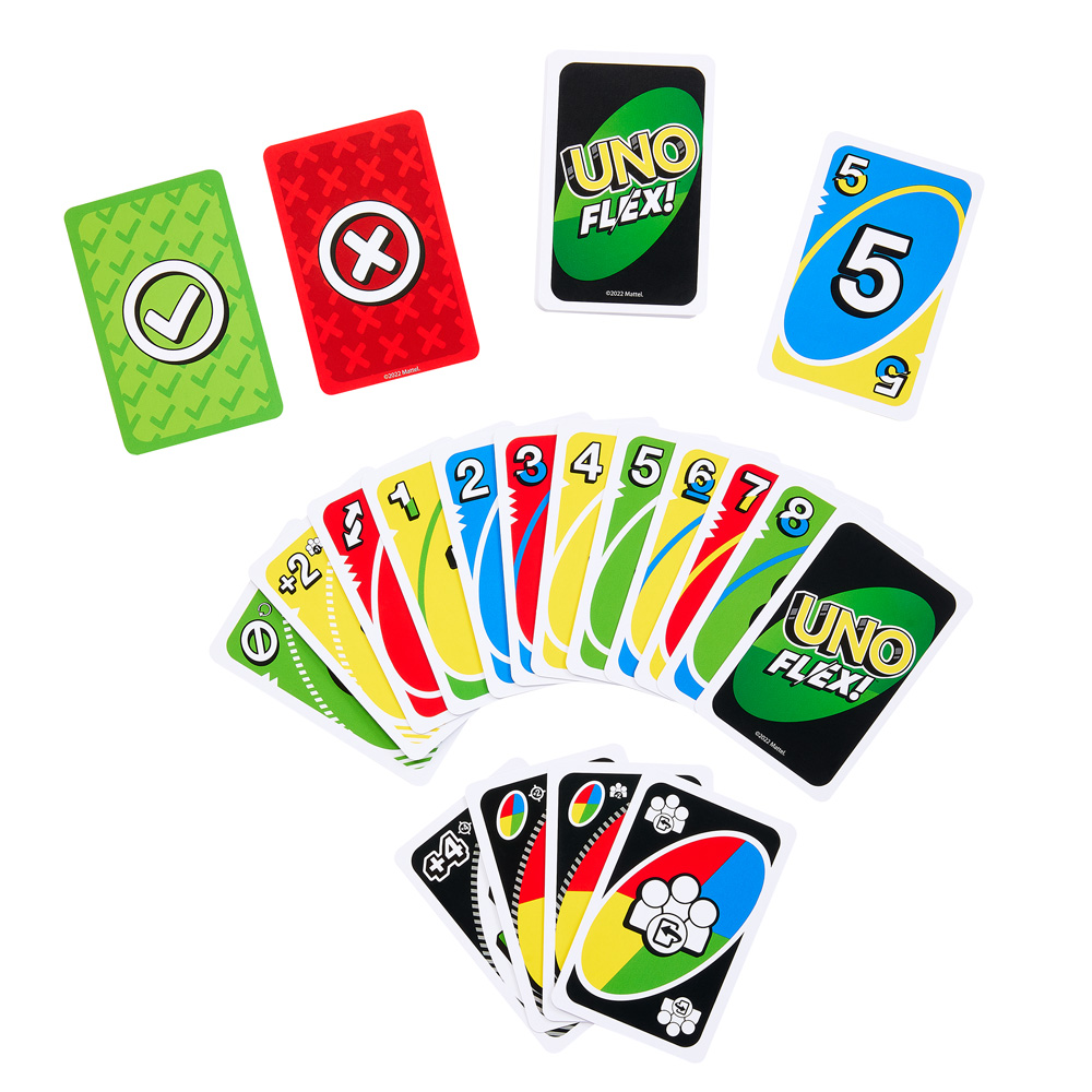 UNO Flex is a New Spin on Traditional UNO • The Toy Book