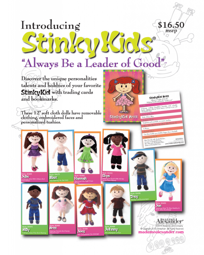 StinkyKids Creator to Attend Fall Toy Preview - The Toy Book