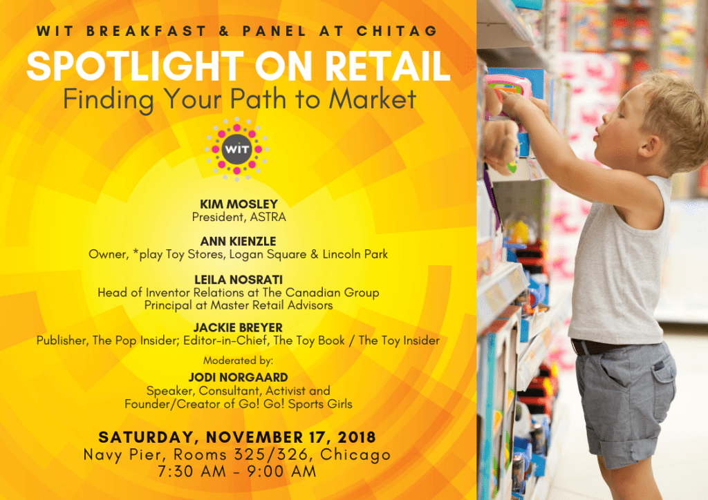 WIT Announces ChiTAG Breakfast & Panel Details - The Toy Book