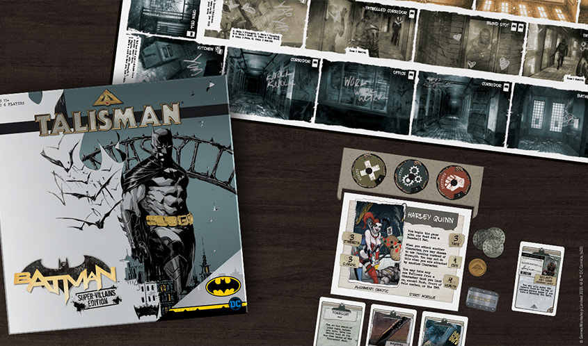 USAopoly, Games Workshop Issue Talisman: Batman Super-Villains Edition ...