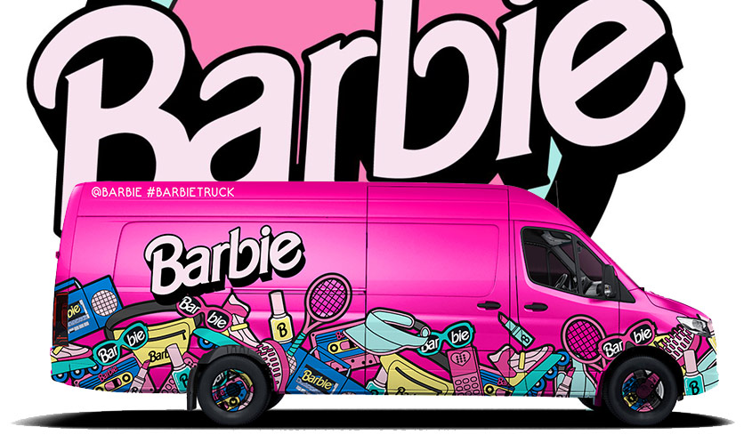 Mattel Hits the Road with the Barbie Truck: Totally Throwback Tour ...