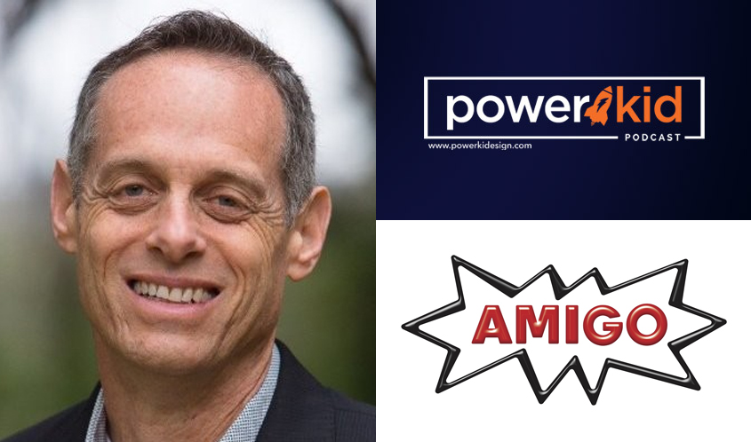 Amigo Games' Jeff Pinsker Appears on 'Power Kid Podcast' - The Toy Book