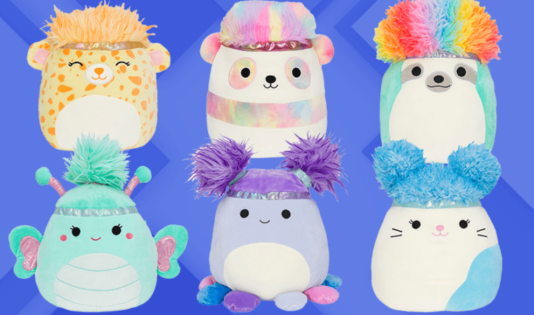 Crazy-Haired Squish-Doos Join the Squishmallow Squad - The Toy Book