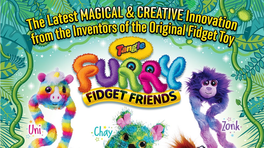 Tangle Creations Unleashes Furry Fidget Friends at Toy Fair - The Toy Book