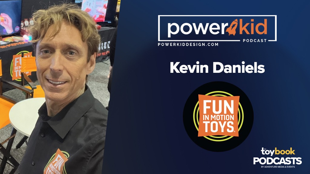 Power Kid Podcast: Kevin Daniels of Fun In Motion Toys Discusses Shashibo and Beyond - The Toy Book