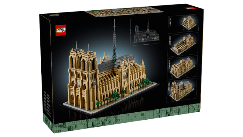 At-Home Parisian Museum: LEGO Reveals Mona Lisa and Notre-Dame de Paris ...