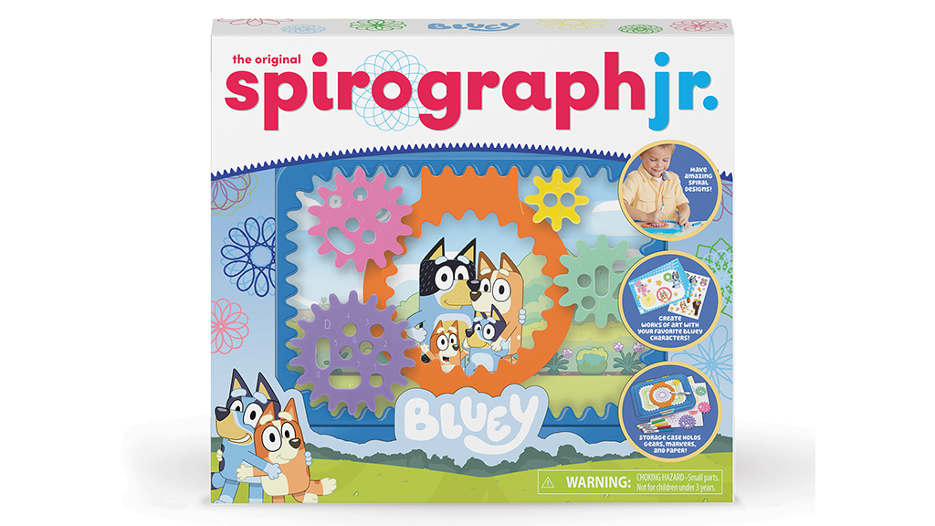 SPIROGRAPH JR. BLUEY - The Toy Book