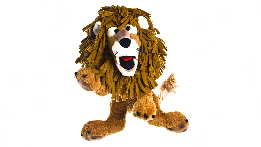 LIVING PUPPETS — MURRAY THE LION - The Toy Book