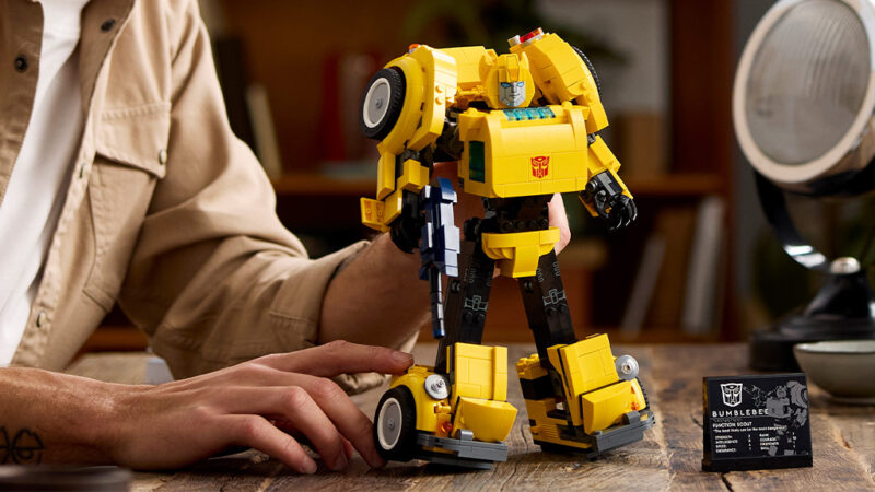 LEGO Launches LEGO Icons Transformers Bumblebee Set - The Toy Book
