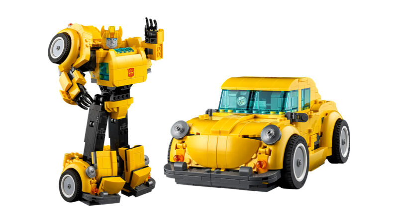LEGO Launches LEGO Icons Transformers Bumblebee Set - The Toy Book