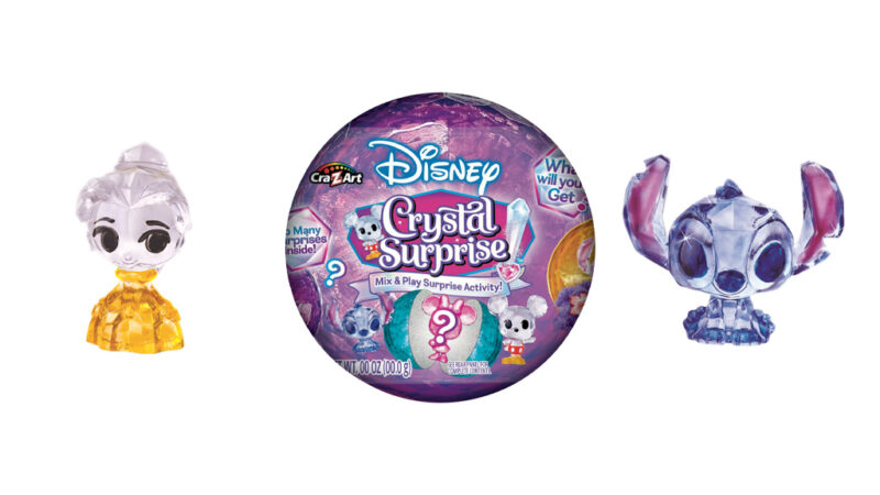 Cra-Z-Art Debuts Disney Crystal Surprise Line at Sweet Suite - The Toy Book