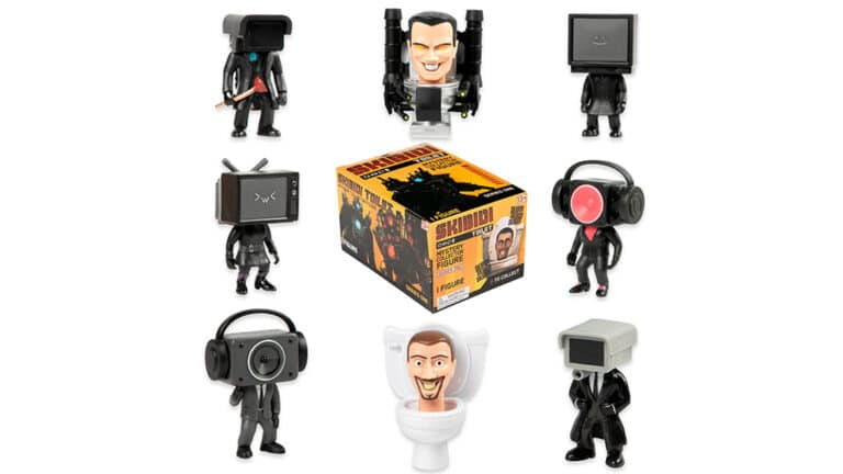 Bonkers Toys Unveils Skibidi Toilet Surprise Toys - The Toy Book