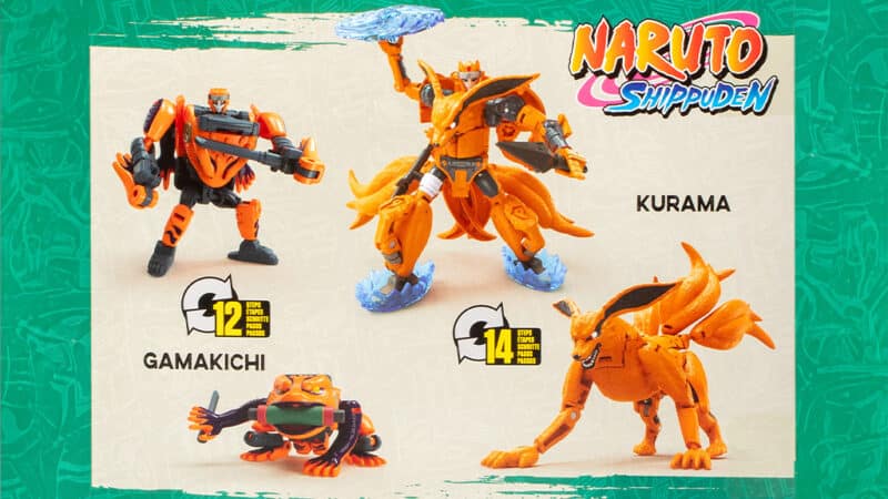 Transformers x Naruto: Heroes from Two Worlds Join Forces - The Toy Book