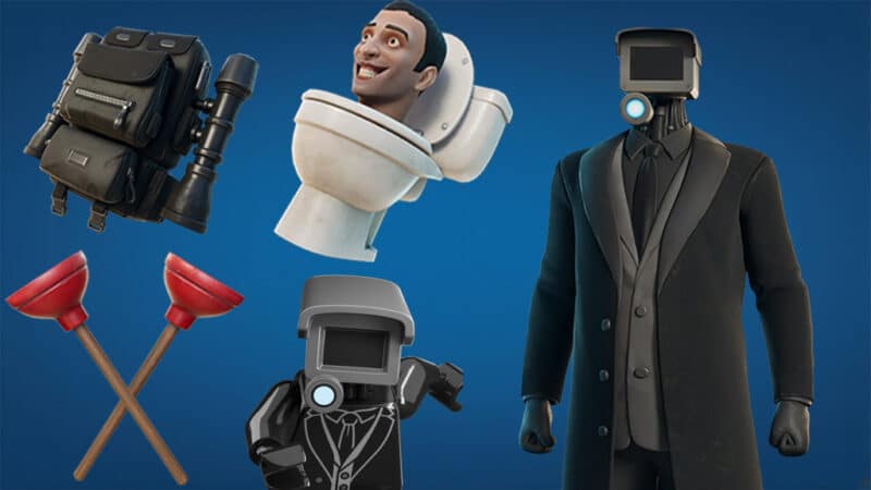 Epic Games Announces New Fortnite x Skibidi Toilet Items - The Toy Book