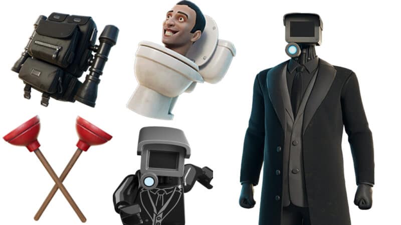 Epic Games Announces New Fortnite x Skibidi Toilet Items - The Toy Book