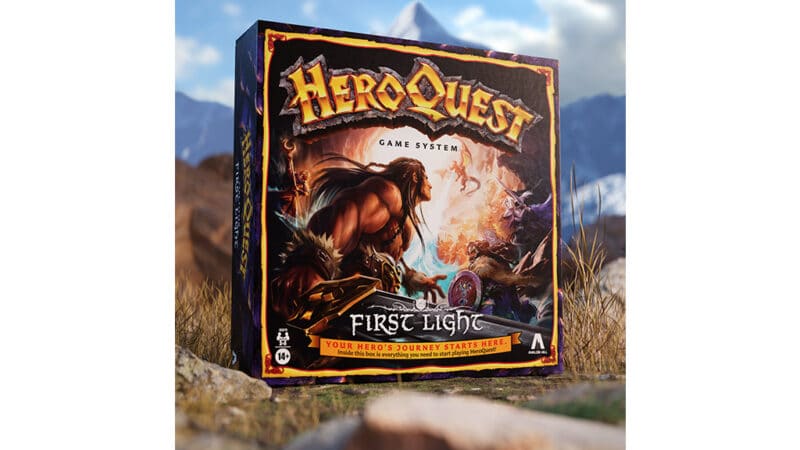 HEROQUEST FIRST LIGHT - The Toy Book