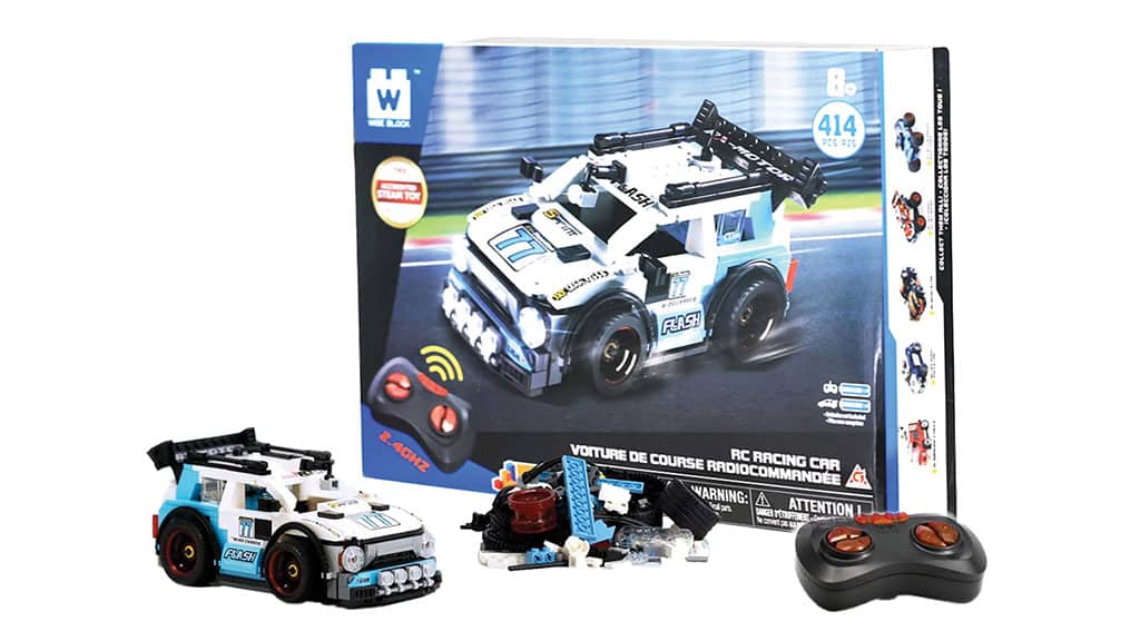 WISE BLOCK RACE CAR - The Toy Book