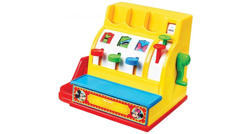 MICKEY MOUSE CASH REGISTER - The Toy Book