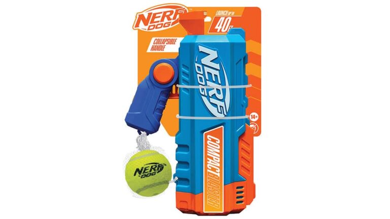 NERF DOG COLLAPSIBLE HANDLE COMPACT BLASTER - The Toy Book