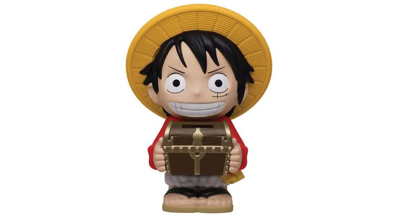 ONE PIECE LUFFY FIGURAL BANK - The Toy Book