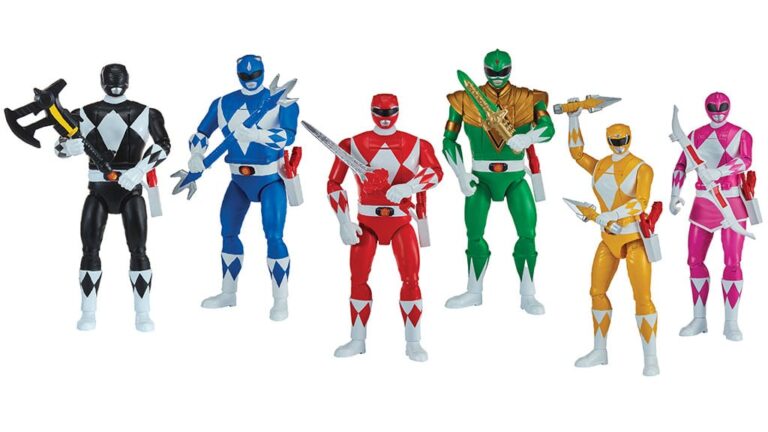 MIGHTY MORPHIN’ POWER RANGERS AUTO-MORPHIN’ FIGURES - The Toy Book