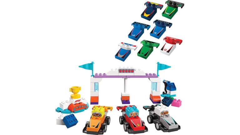 LEGO DUPLO F1 TEAM RACE CARS & DRIVERS - The Toy Book