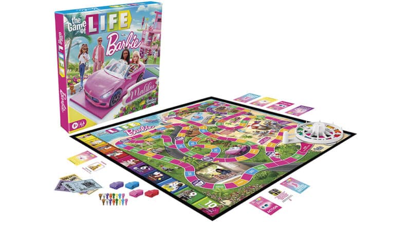 THE GAME OF LIFE: BARBIE EDITION BOARD GAME - The Toy Book