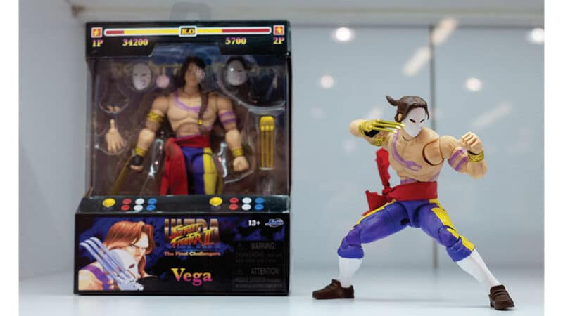 STREET FIGHTER II VEGA (WAVE 4) ACTION FIGURE - The Toy Book