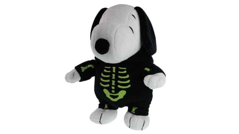PLUSH SKELETON SNOOPY - The Toy Book