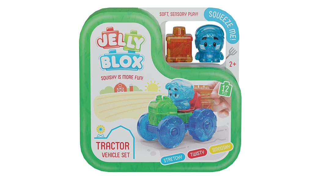 JELLY BLOX TRACTOR VEHICLE SET - The Toy Book