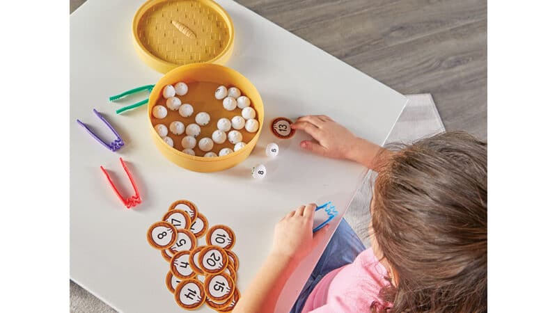 DUMPLING DASH! FINE MOTOR MATH GAME - The Toy Book