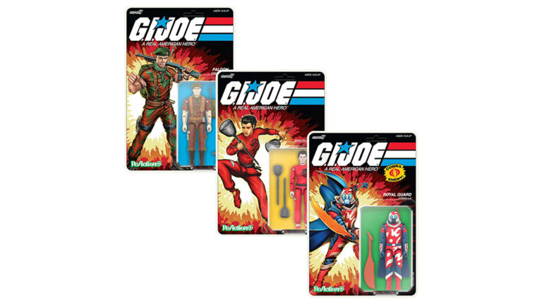 G.I. JOE REACTION+ WAVE 04: LT. FALCON, JINX, AND COBRA-LA (MOVIE ...