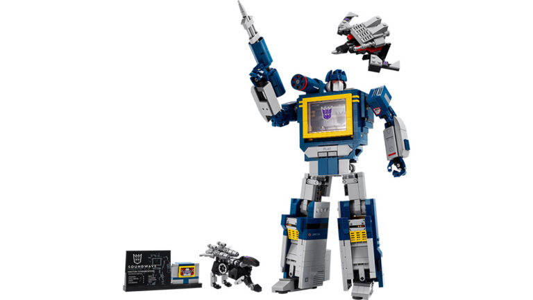 LEGO ICONS TRANSFORMERS SOUNDWAVE SET - The Toy Book