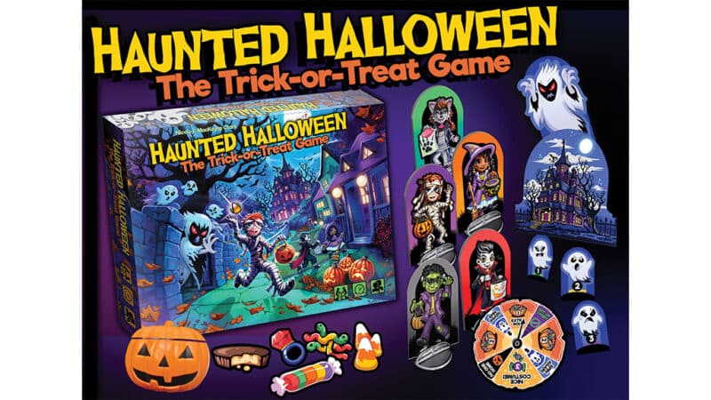 HAUNTED HALLOWEEN: THE TRICK-OR-TREAT GAME - The Toy Book