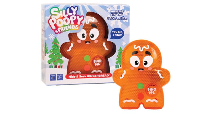 SILLY POOPY & FRIENDS: HIDE & SEEK GINGERBREAD - The Toy Book