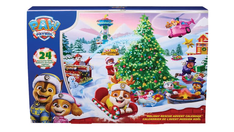PAW PATROL HOLIDAY RESCUE ADVENT CALENDAR - The Toy Book