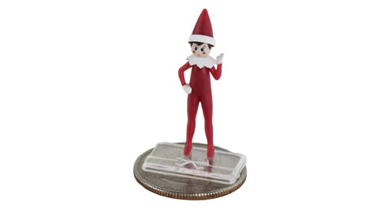 WORLD’S SMALLEST ELF ON THE SHELF MICRO FIGURE - The Toy Book