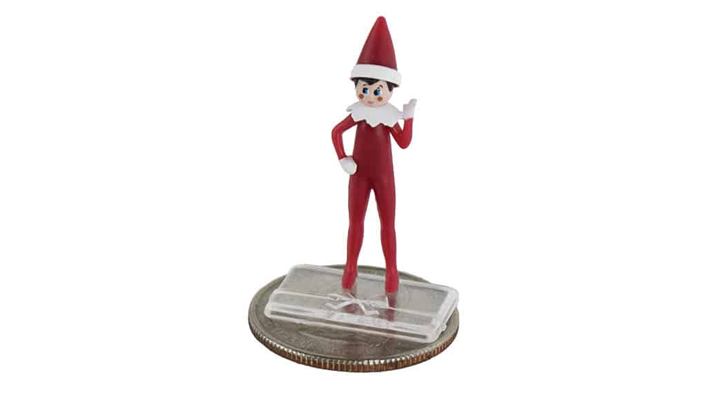 WORLD’S SMALLEST ELF ON THE SHELF MICRO FIGURE - The Toy Book