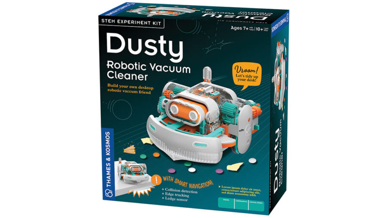 DUSTY: ROBOT VACUUM CLEANER - The Toy Book