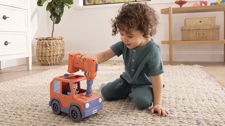BUILD-A-BUDDY BLUEY MOTORIZED CAR & DRILL - The Toy Book