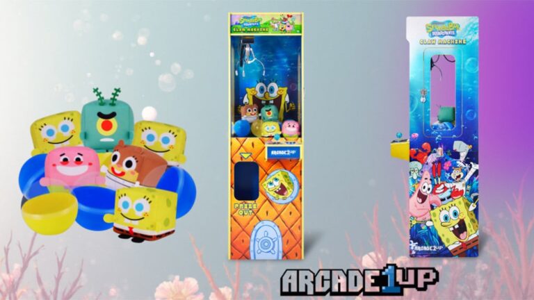 Reel in Retro with Arcade1Up's SpongeBob Claw Machine - The Toy Book