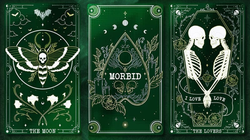 Relatable Channels ‘Morbid’ Podcast in New Tarot Deck - The Toy Book
