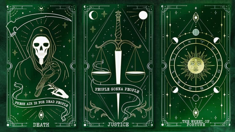 Relatable Channels ‘Morbid’ Podcast in New Tarot Deck - The Toy Book