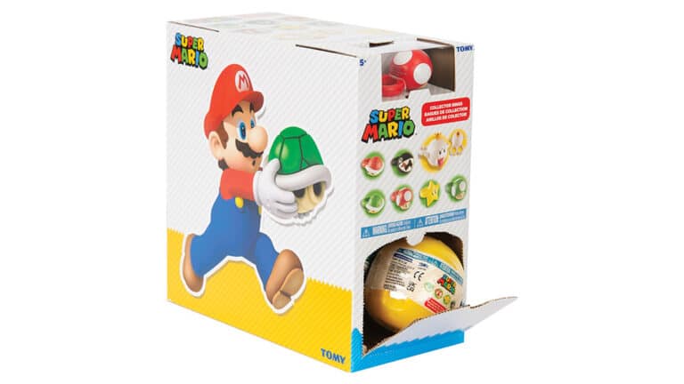 SUPER MARIO COLLECTOR RINGS - The Toy Book
