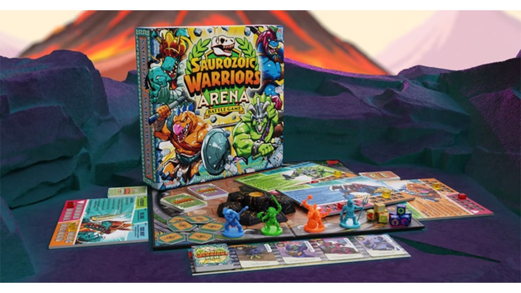 Boss Fight Studio Enters the Tabletop Arena with Saurozoic Warriors ...