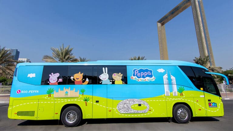 Peppa Pig Hits the Road for Dubai in New Bus Tour - The Toy Book