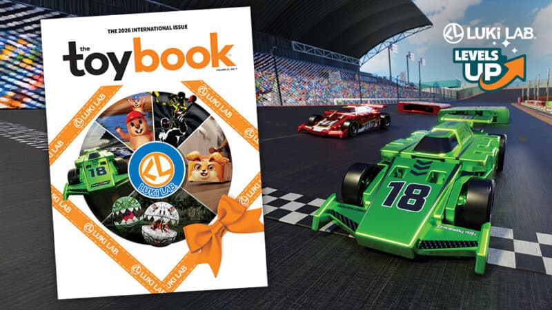 Luki Lab Levels Up - The Toy Book