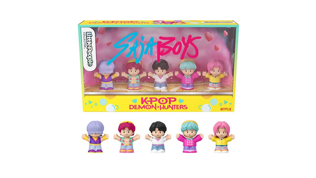 FISHER-PRICE LITTLE PEOPLE COLLECTOR KPOP DEMON HUNTERS SAJA BOYS - The ...