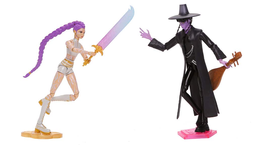 KPOP DEMON HUNTERS RUMI & JINU FINAL BATTLE ACTION FIGURE 2-PACK - The ...