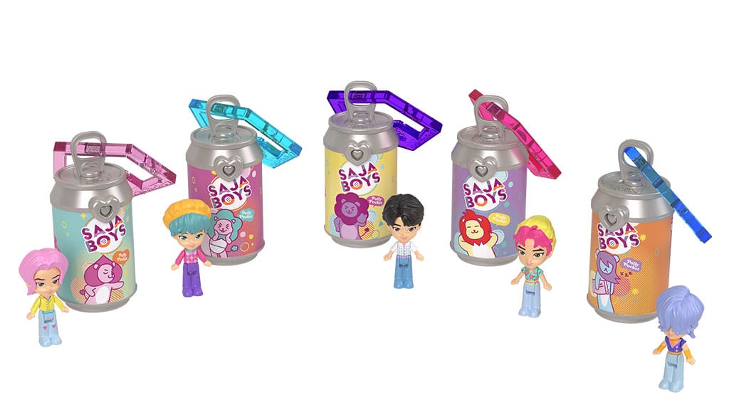 POLLY POCKET X SAJA BOYS 5-PACK - The Toy Book